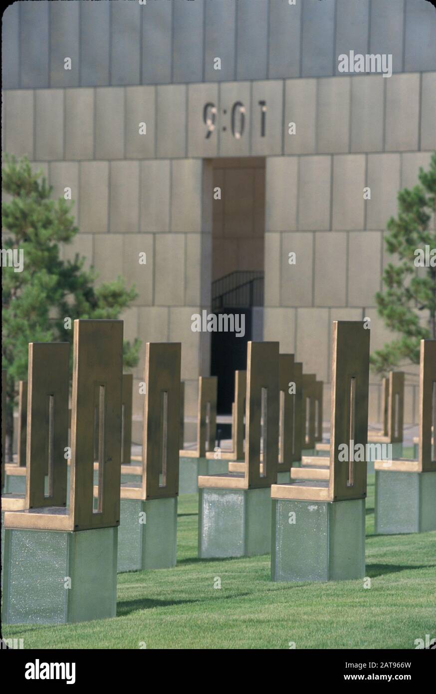 Oklahoma City, Oklahoma: Murrah Federal Building Bombing Site Memorial ...