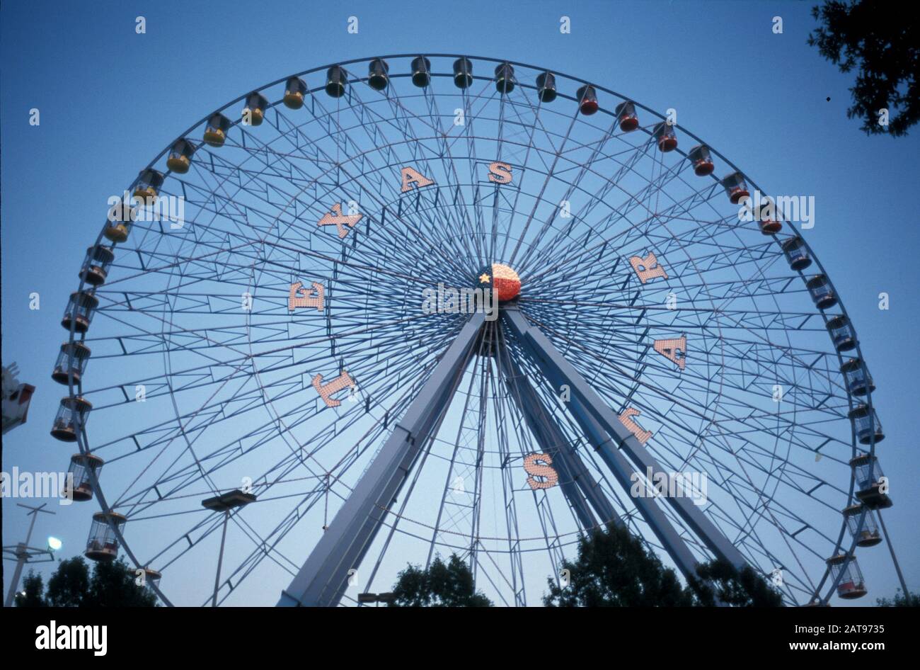 Dallas, Texas: State Fair of Texas's Texas Star Ferris wheel, 216-foot ...