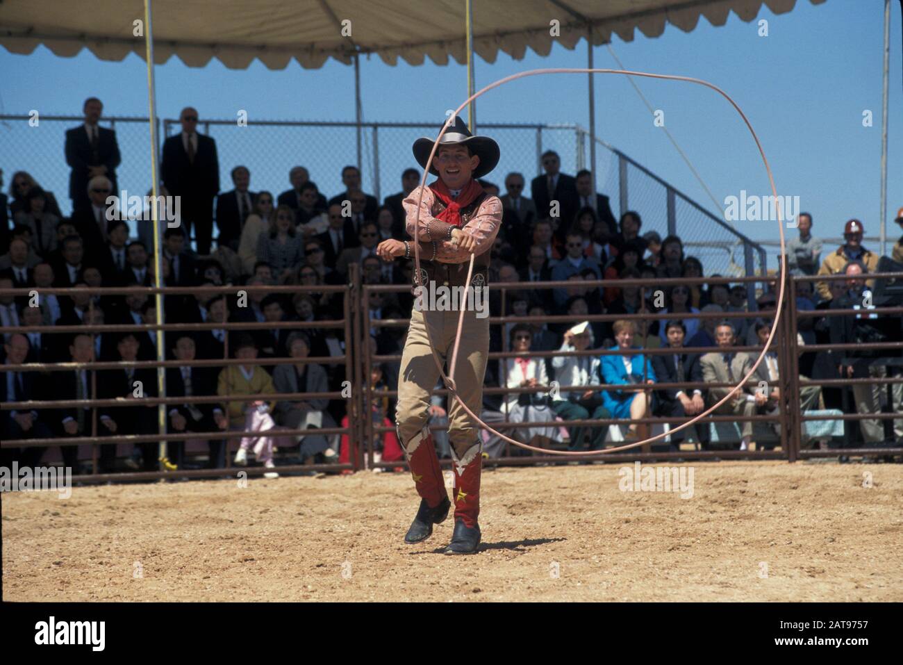 Trick roping hi-res stock photography and images - Alamy