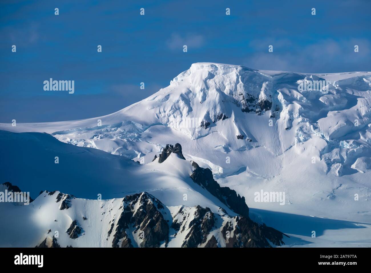 Stunning coastal landscapes along the Tabarin peninsula in the ...