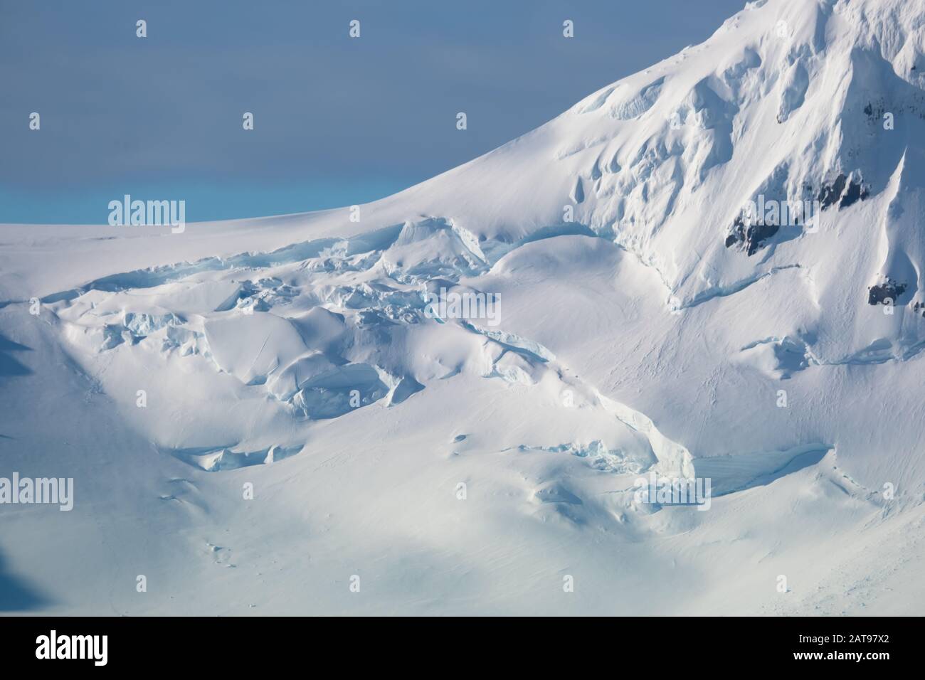 Stunning coastal landscapes along the Tabarin peninsula in the ...