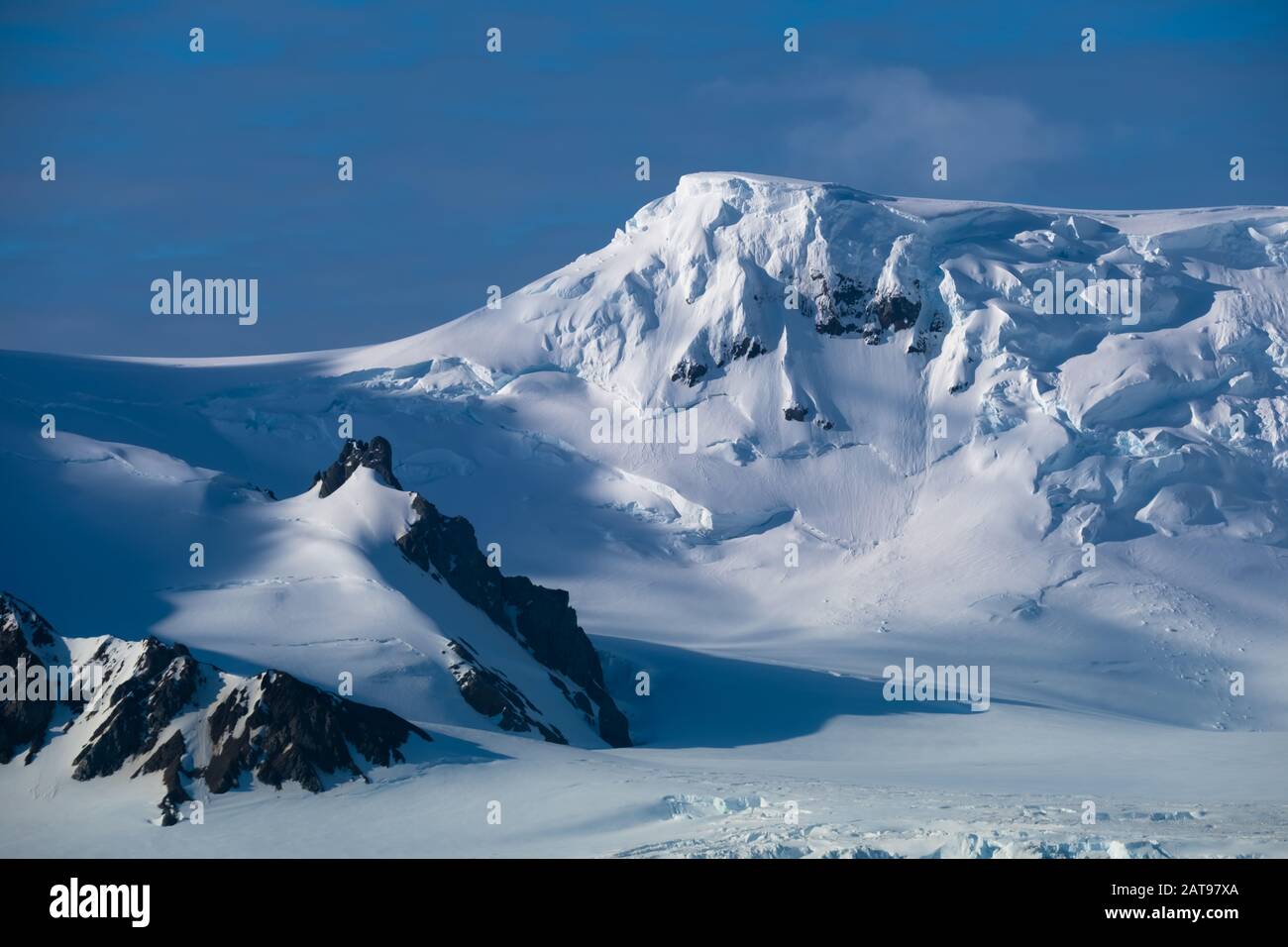 Stunning coastal landscapes along the Tabarin peninsula in the ...