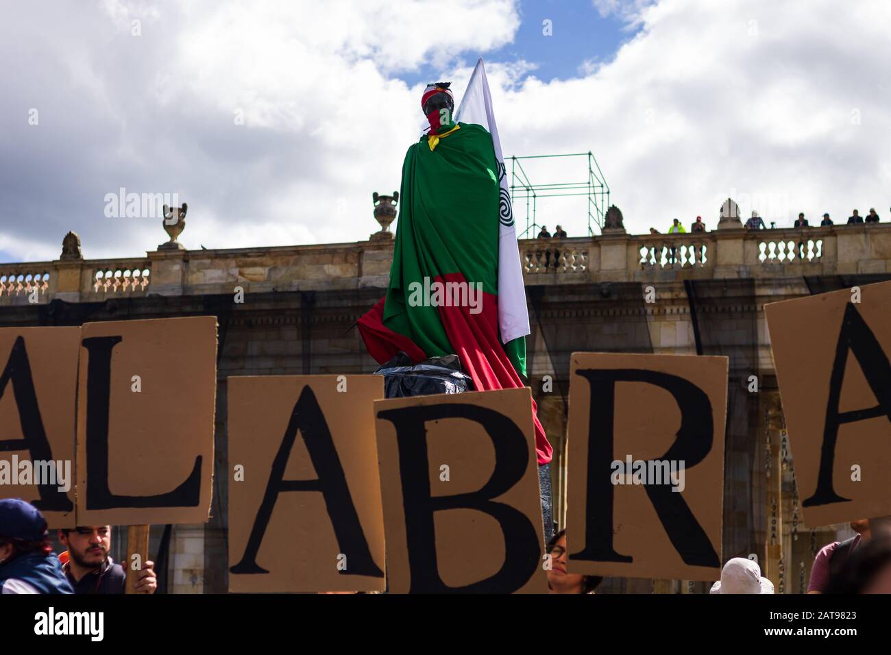 National Strike In Colombia Against Ivan Duque, Bogota Colombia , Nov ...