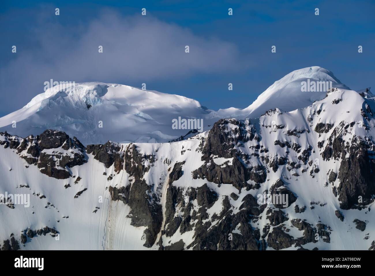 Stunning coastal landscapes along the Tabarin peninsula in the ...