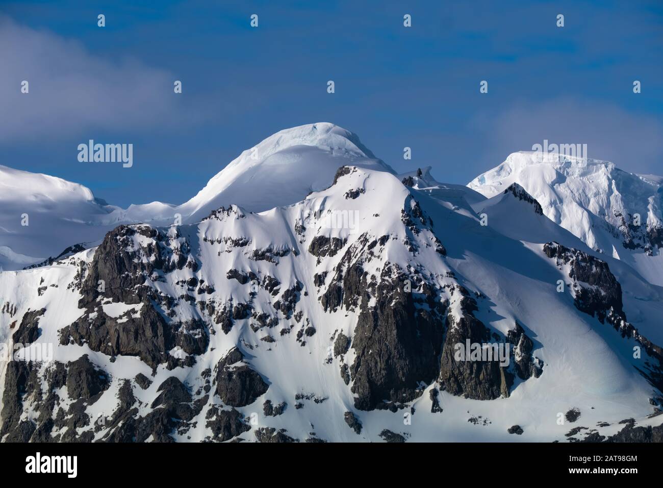 Stunning coastal landscapes along the Tabarin peninsula in the ...