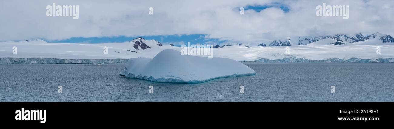 Stunning coastal landscapes along the Tabarin peninsula in the ...