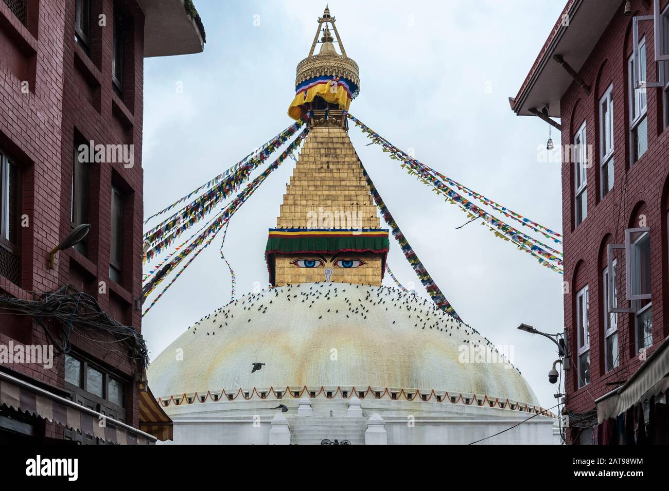 Boudhanath (also called Boudha, Bouddhanath or Baudhanath) is a ...