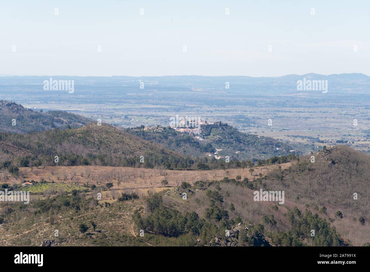 Castelo de Vide view inside the castle walls in Marvao Stock Photo - Alamy