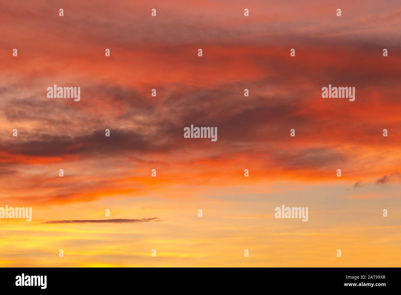Dramatic sunset. Background sky at sunset and dawn Stock Photo - Alamy