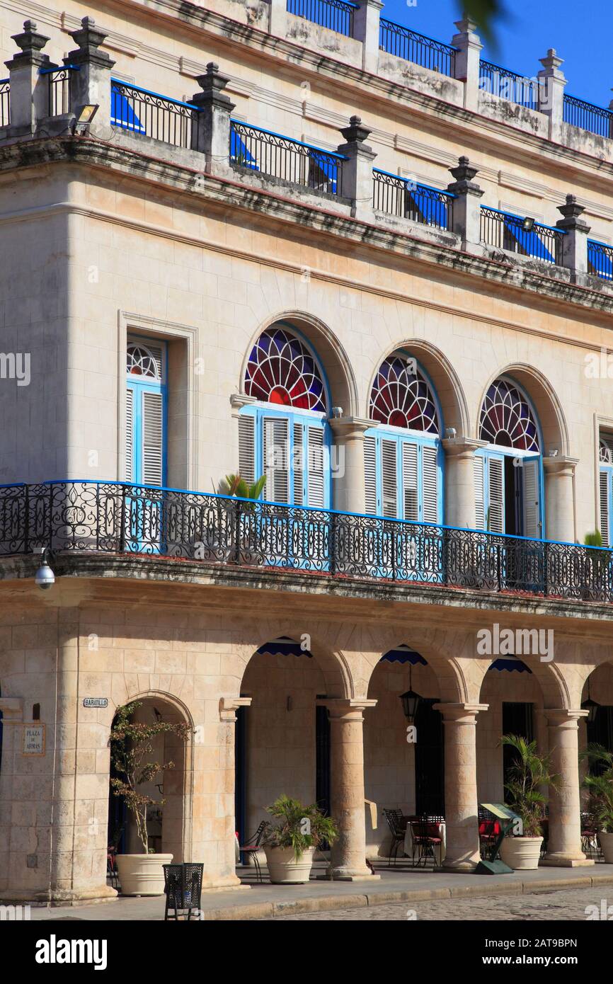 Cuba, Havana, Hotel Santa Isabel Stock Photo - Alamy