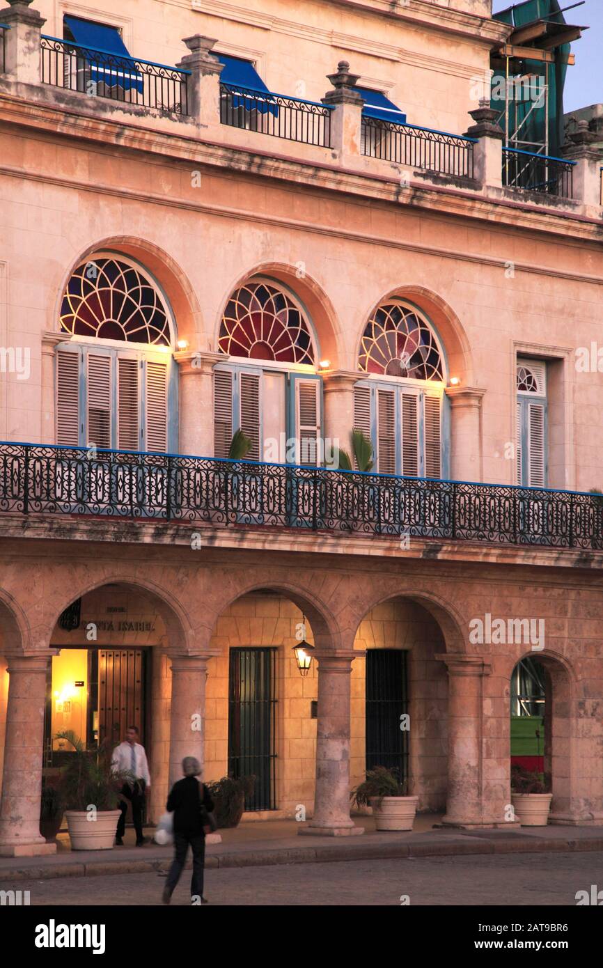 Cuba, Havana, Hotel Santa Isabel Stock Photo - Alamy