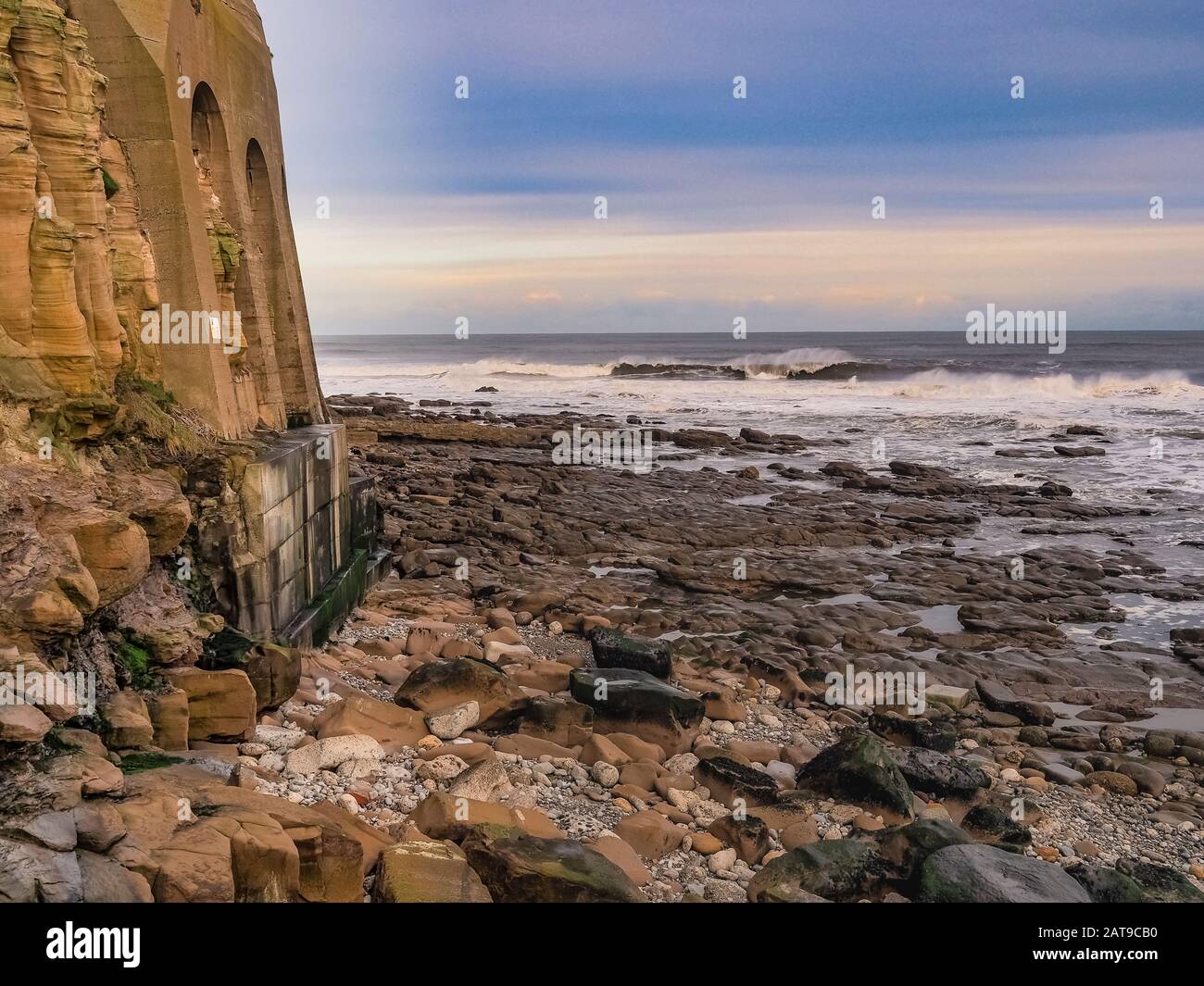 Standing prominently at the North end of the beach on Tynemouth ...