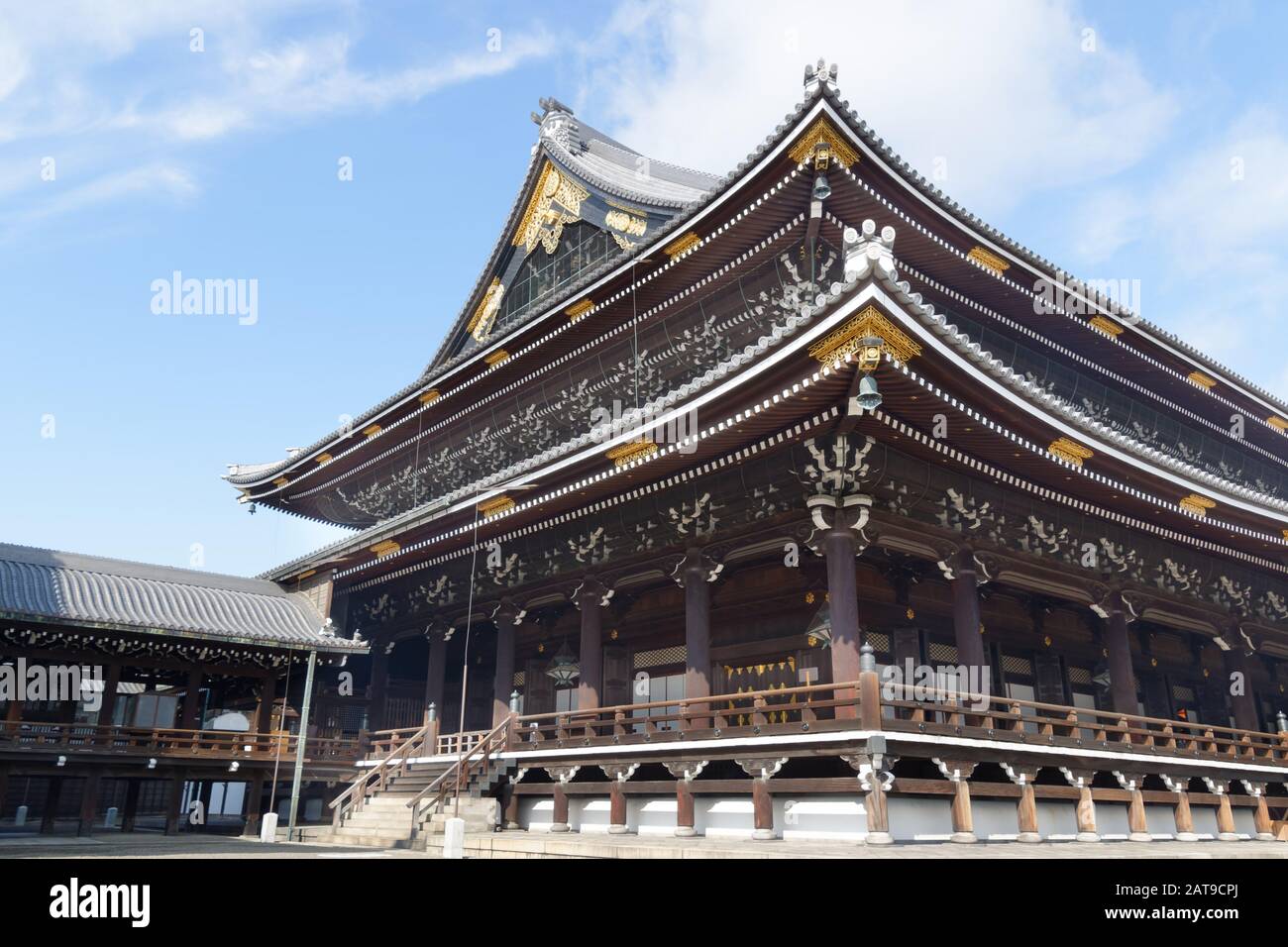 Higashi Hongan-ji temple, Kyoto, Japan Stock Photo - Alamy