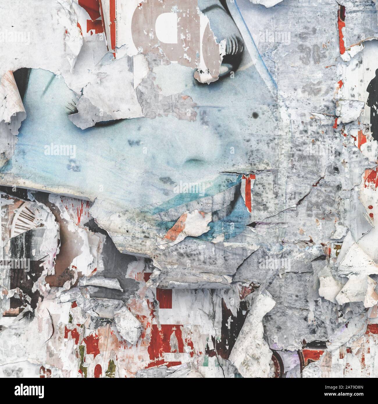 Torn poster texture hi-res stock photography and images - Alamy