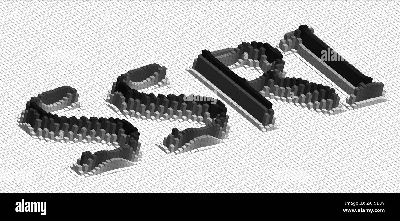 SSRI abbreviation - 3D brick word - Selective Serotonin Reuptake ...