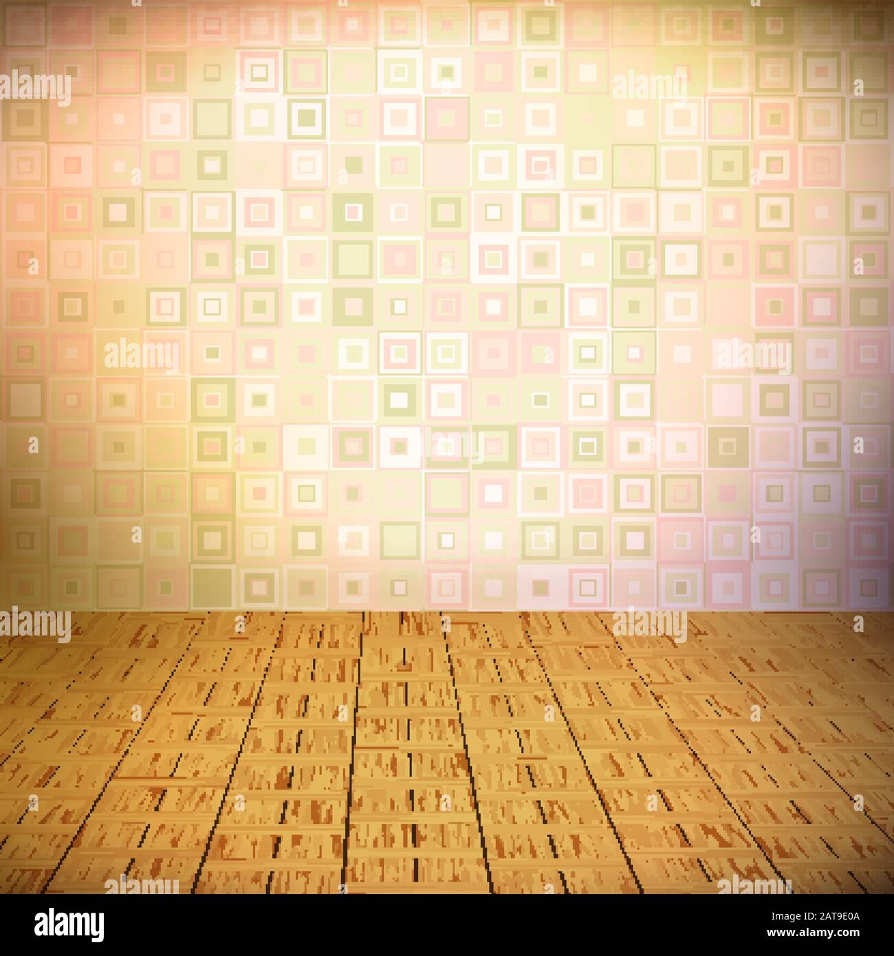 Vector Mockup Empty Room Stock Vector Image & Art - Alamy