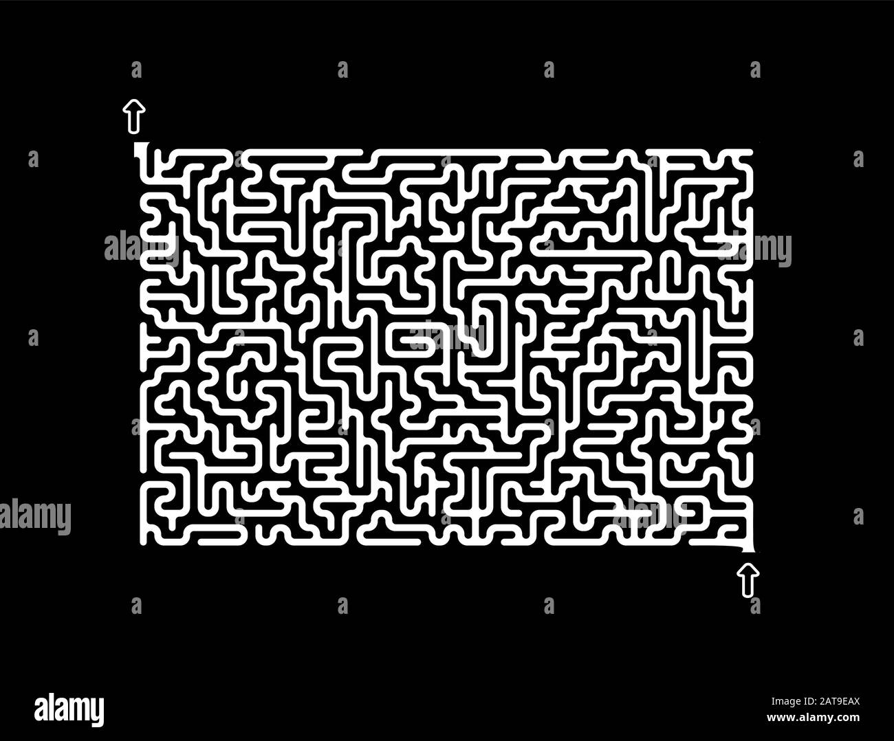 Vector Maze for Children Stock Vector Image & Art - Alamy