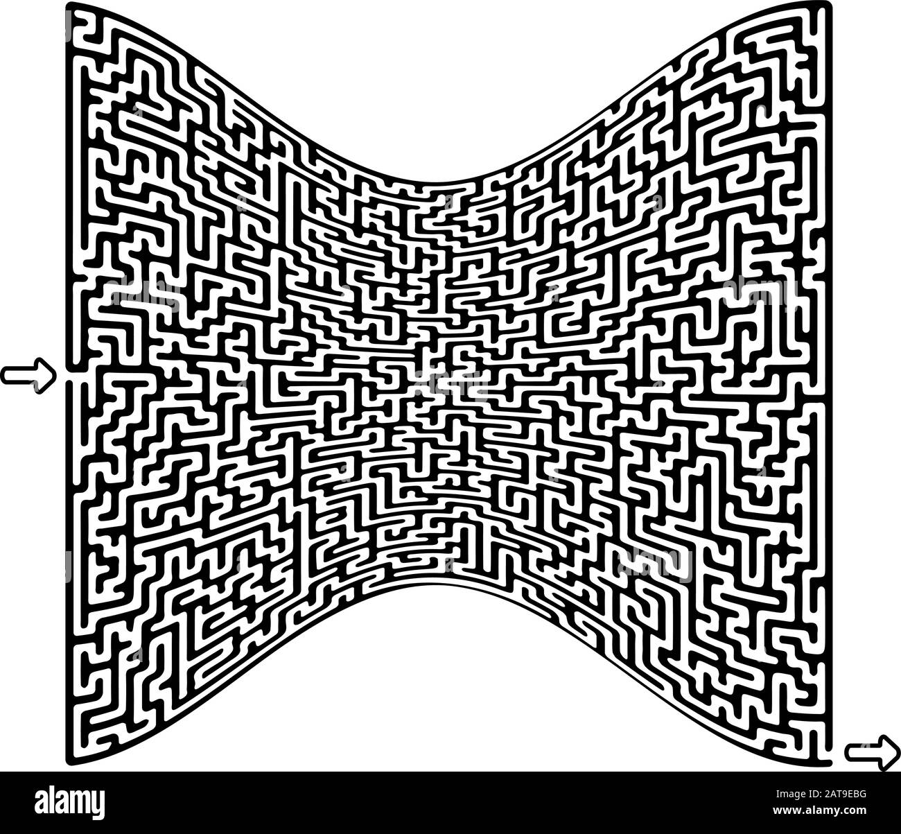 Vector Maze for Children Stock Vector Image & Art - Alamy