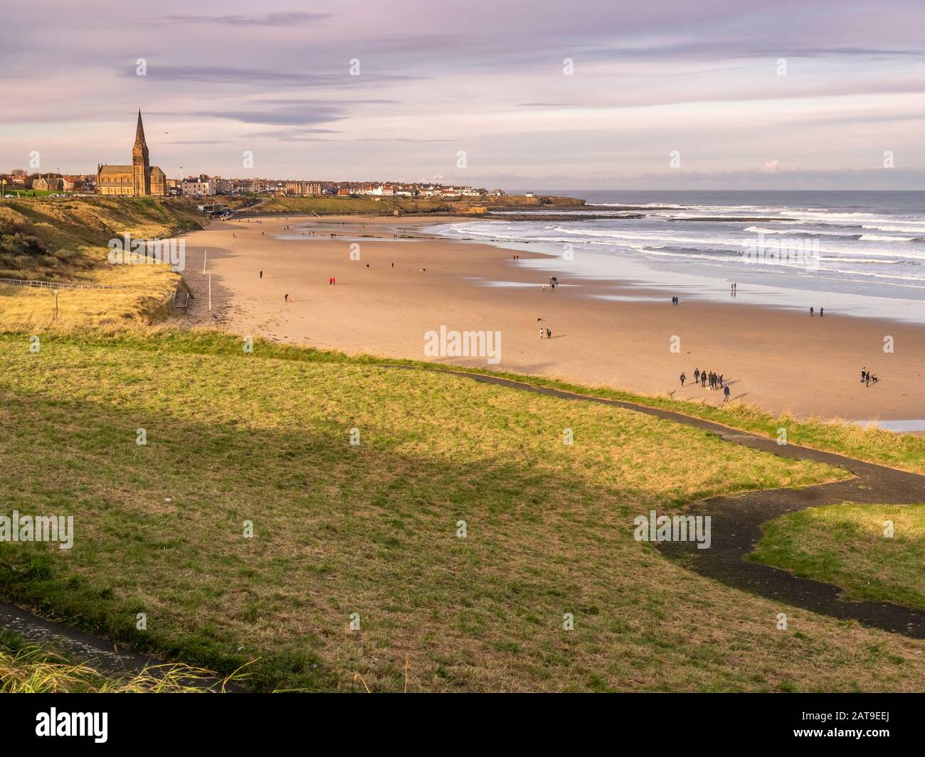 Standing prominently at the North end of the beach on Tynemouth ...