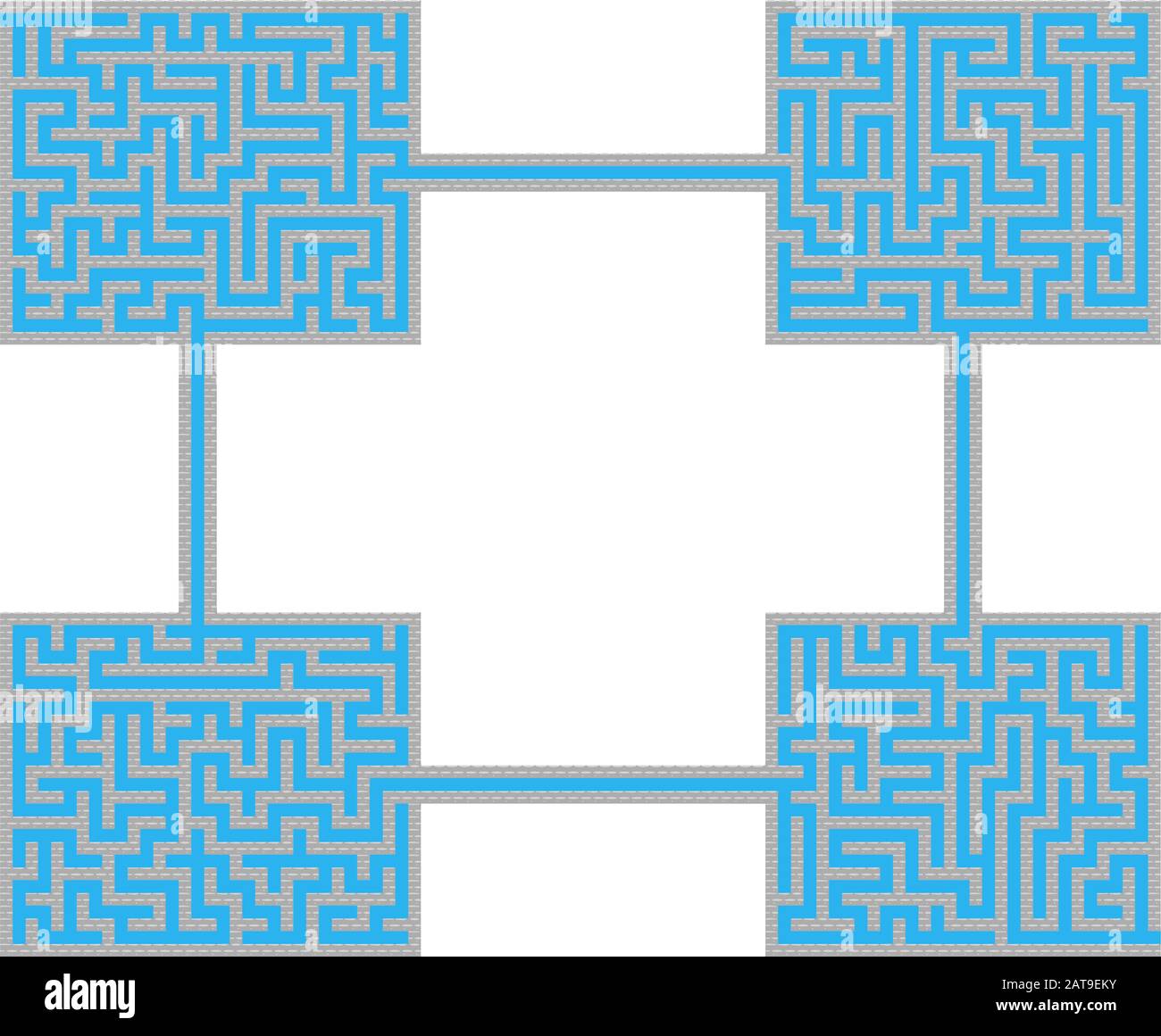 Vector Retro Game Maze for Children Stock Vector Image & Art - Alamy