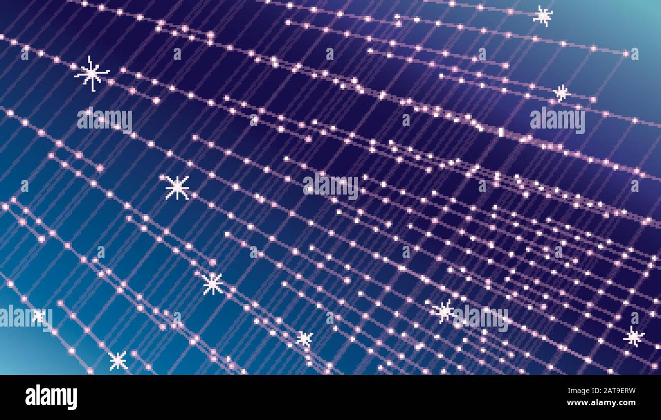 Abstract Plexus Background - vector illustration Stock Vector Image ...
