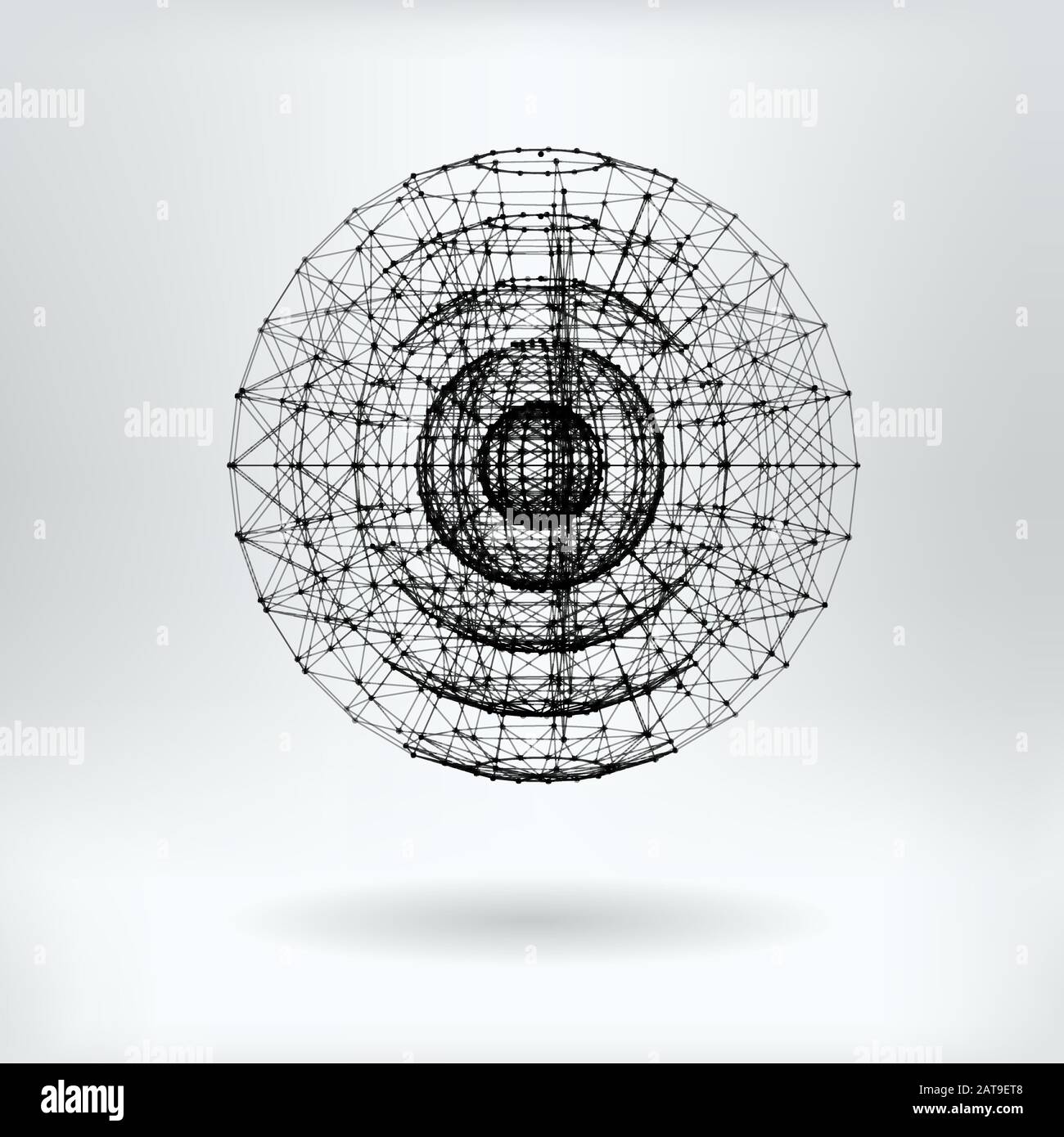 Abstract Plexus - vector illustration Stock Vector Image & Art - Alamy