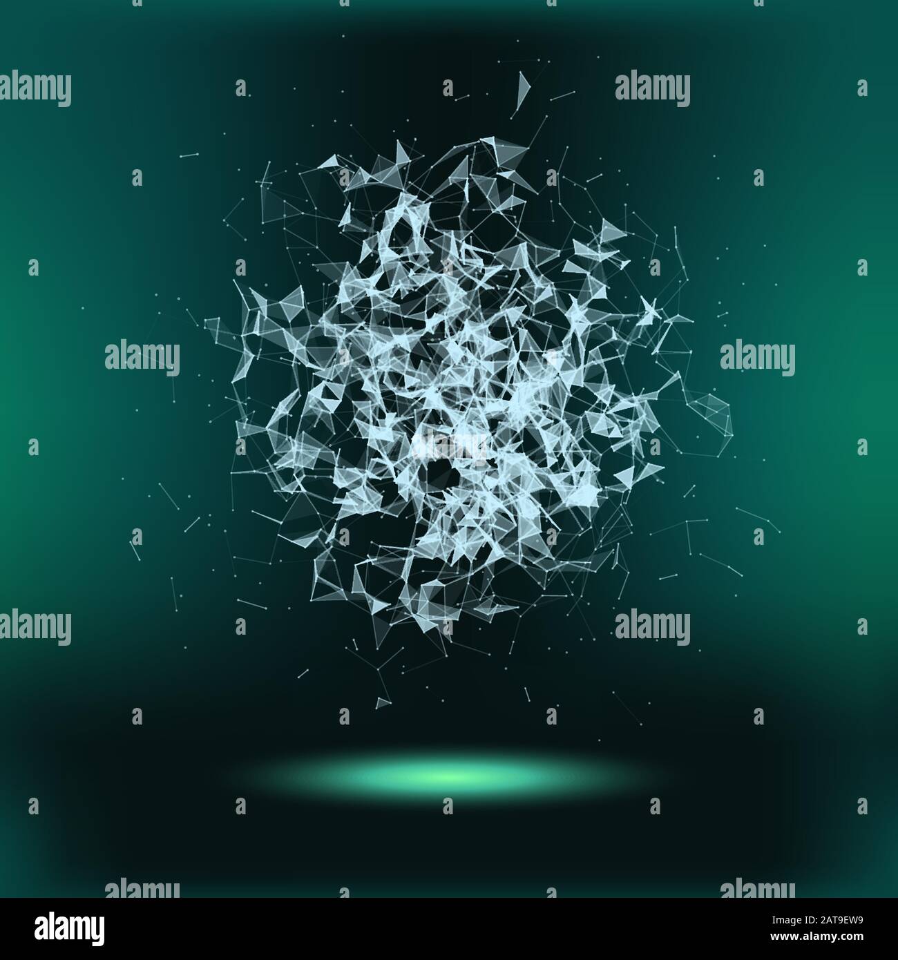 Abstract Plexus - vector illustration Stock Vector Image & Art - Alamy