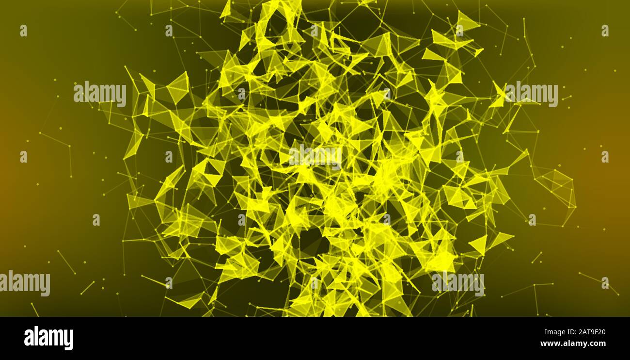 Abstract Plexus Background - vector illustration Stock Vector Image ...