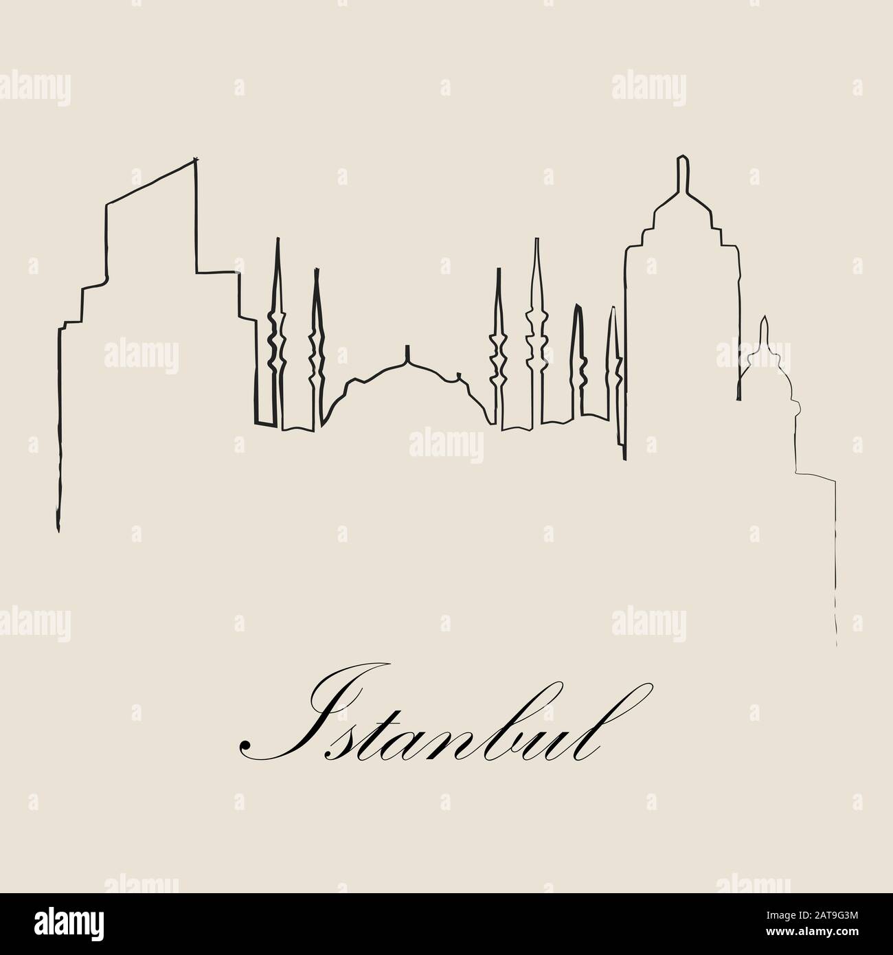 Profile istanbul Stock Vector Images - Alamy