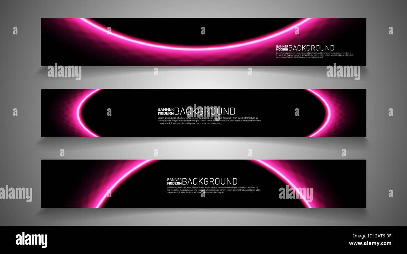 Set banner background for your design. vector graphic design ...