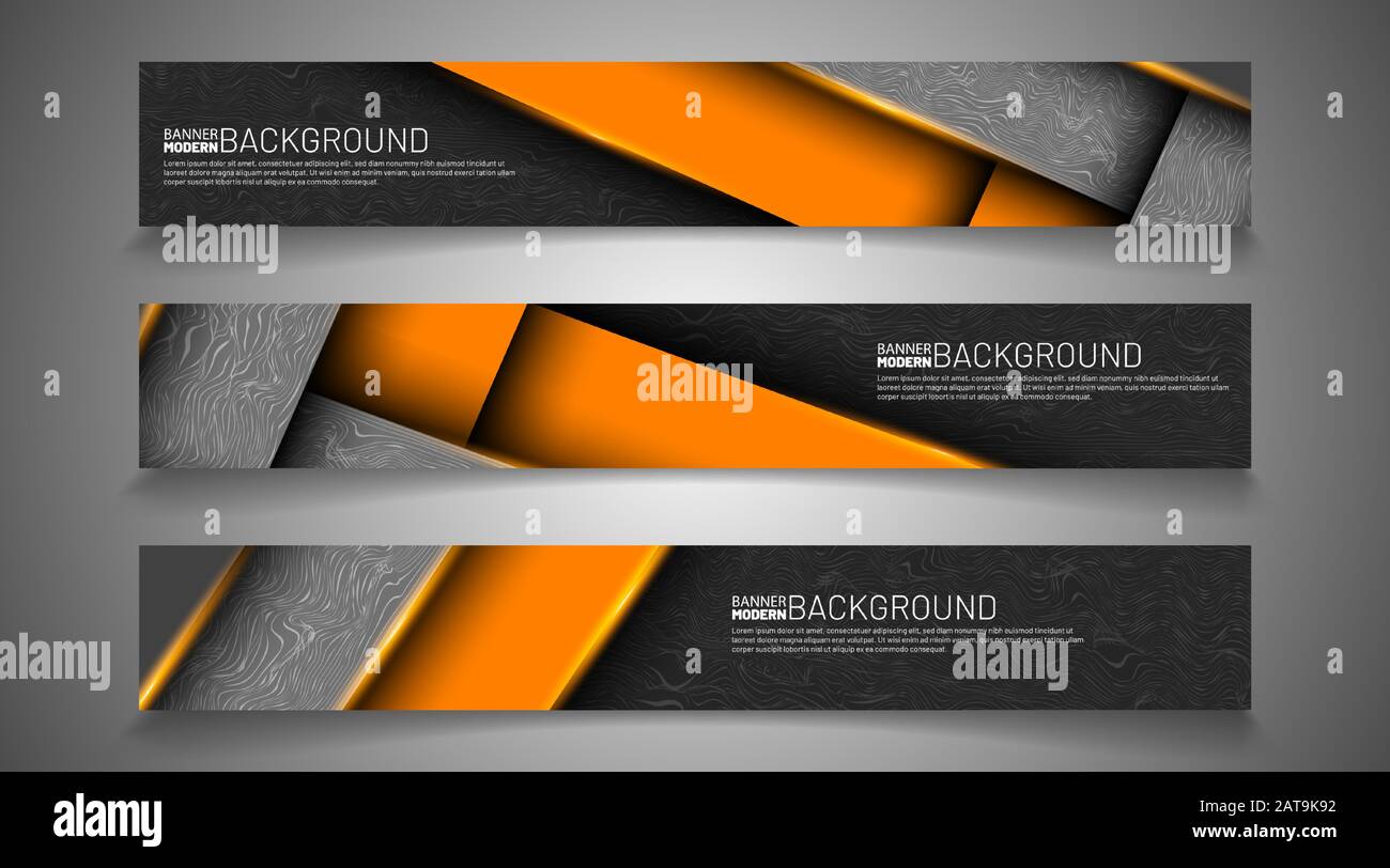 Set banner background for your design. vector graphic design ...