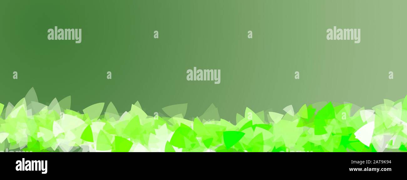 Green Banner Design