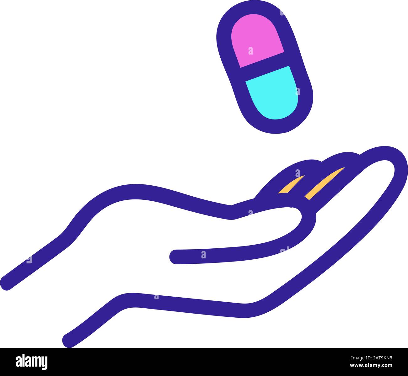 Hand drawing antibiotic care Cut Out Stock Images & Pictures - Alamy