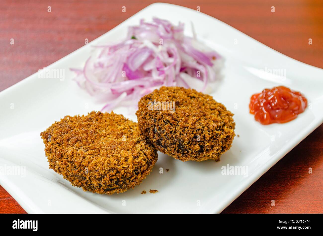 Beautiful beef cutlet hi-res stock photography and images - Alamy