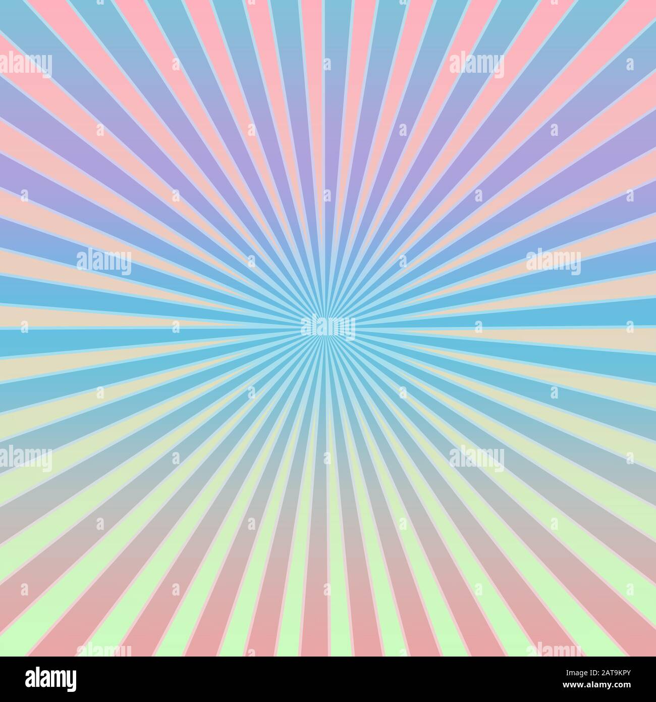 Abstract radial pastel burst hi-res stock photography and images - Alamy