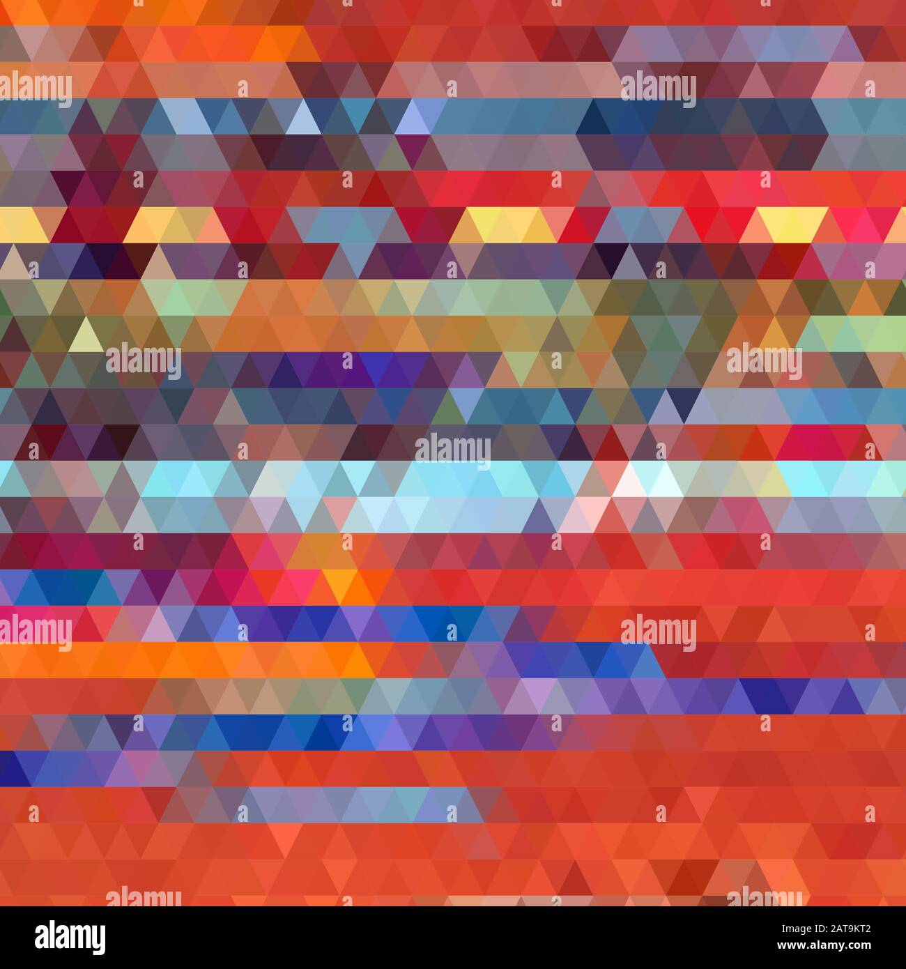 Vector Abstract Geometric Triangular Background with Stripes. Tabby ...