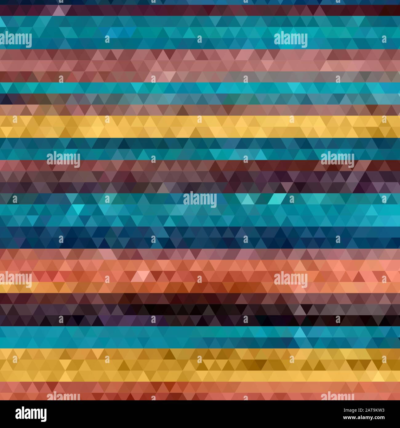 Vector Abstract Geometric Triangular Background with Stripes. Tabby ...