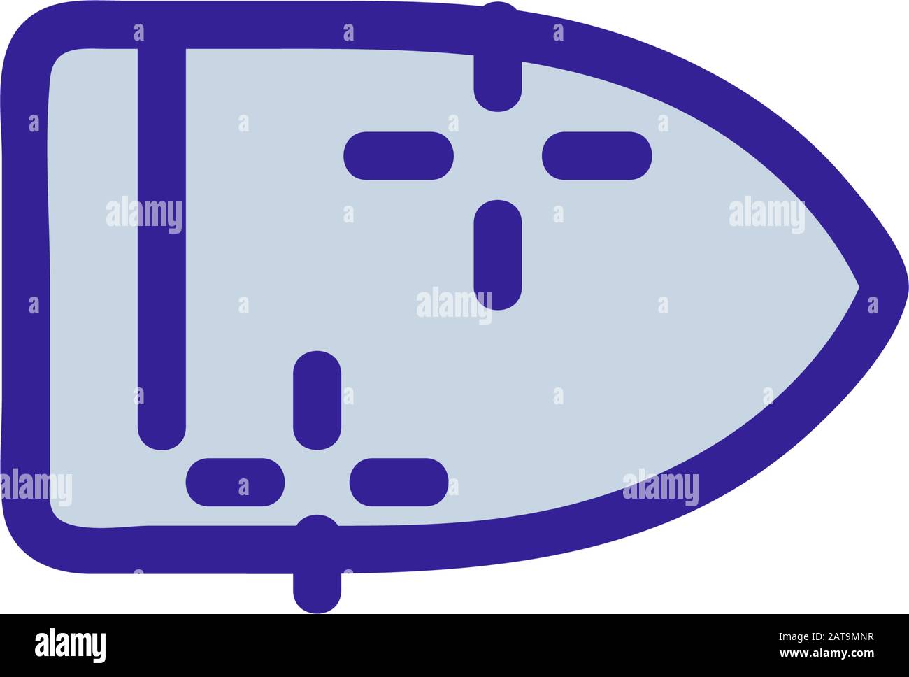 lead bullet icon vector. Isolated contour symbol illustration Stock ...