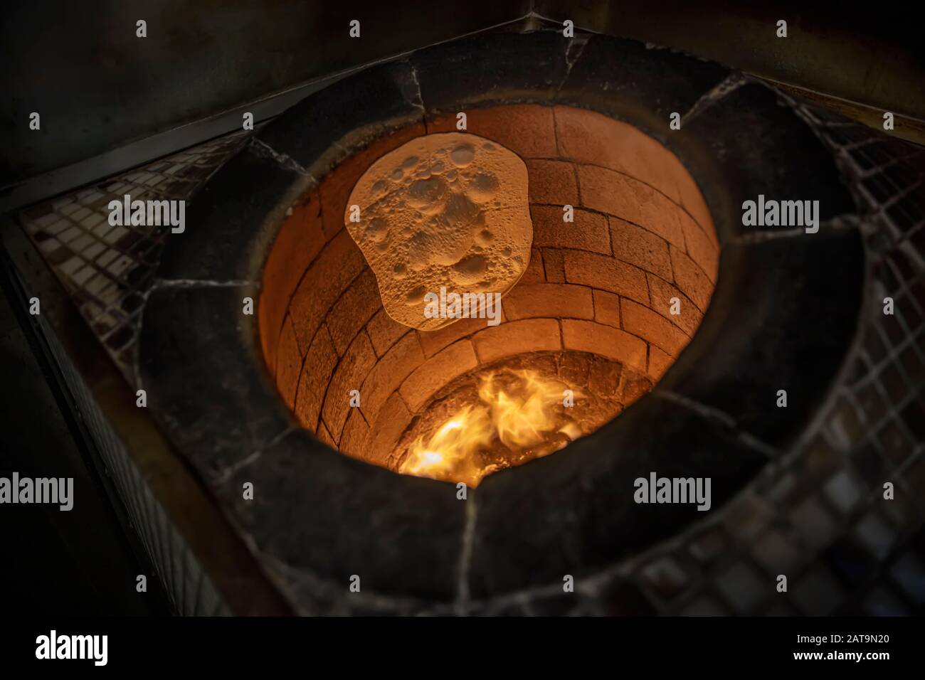 Traditional turkish wood fired stone brick oven. This stone oven for ...