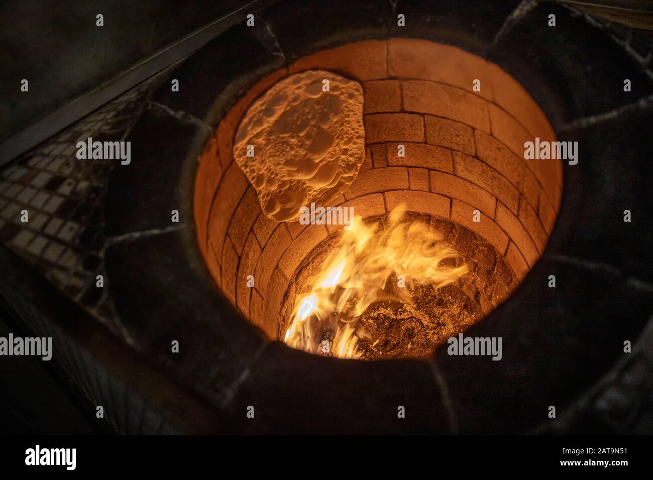 Traditional turkish wood fired stone brick oven. This stone oven for ...