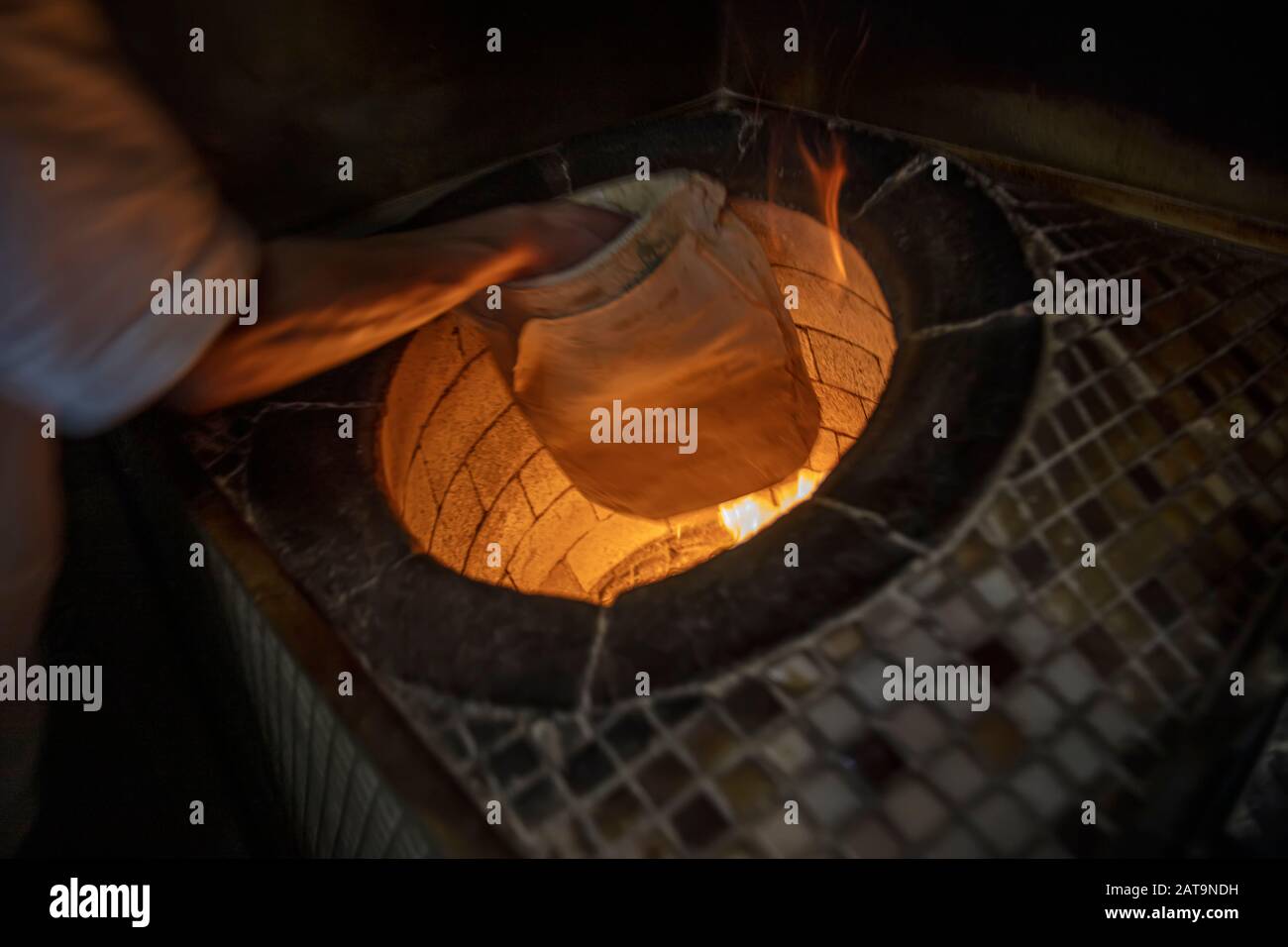 Traditional turkish wood fired stone brick oven. This stone oven for ...