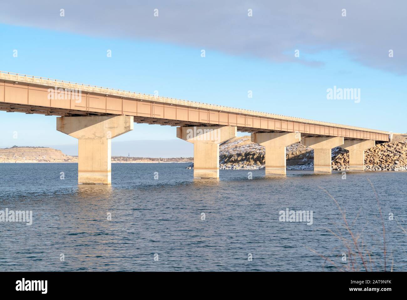 Stringer beam bridge hi-res stock photography and images - Alamy