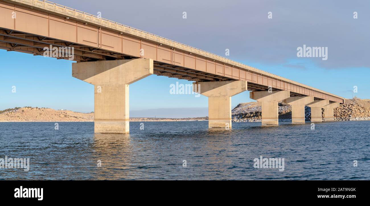 Stringer beam bridge hi-res stock photography and images - Alamy