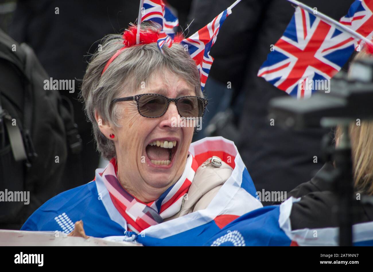 Wrapped Union Jack High Resolution Stock Photography and Images - Alamy