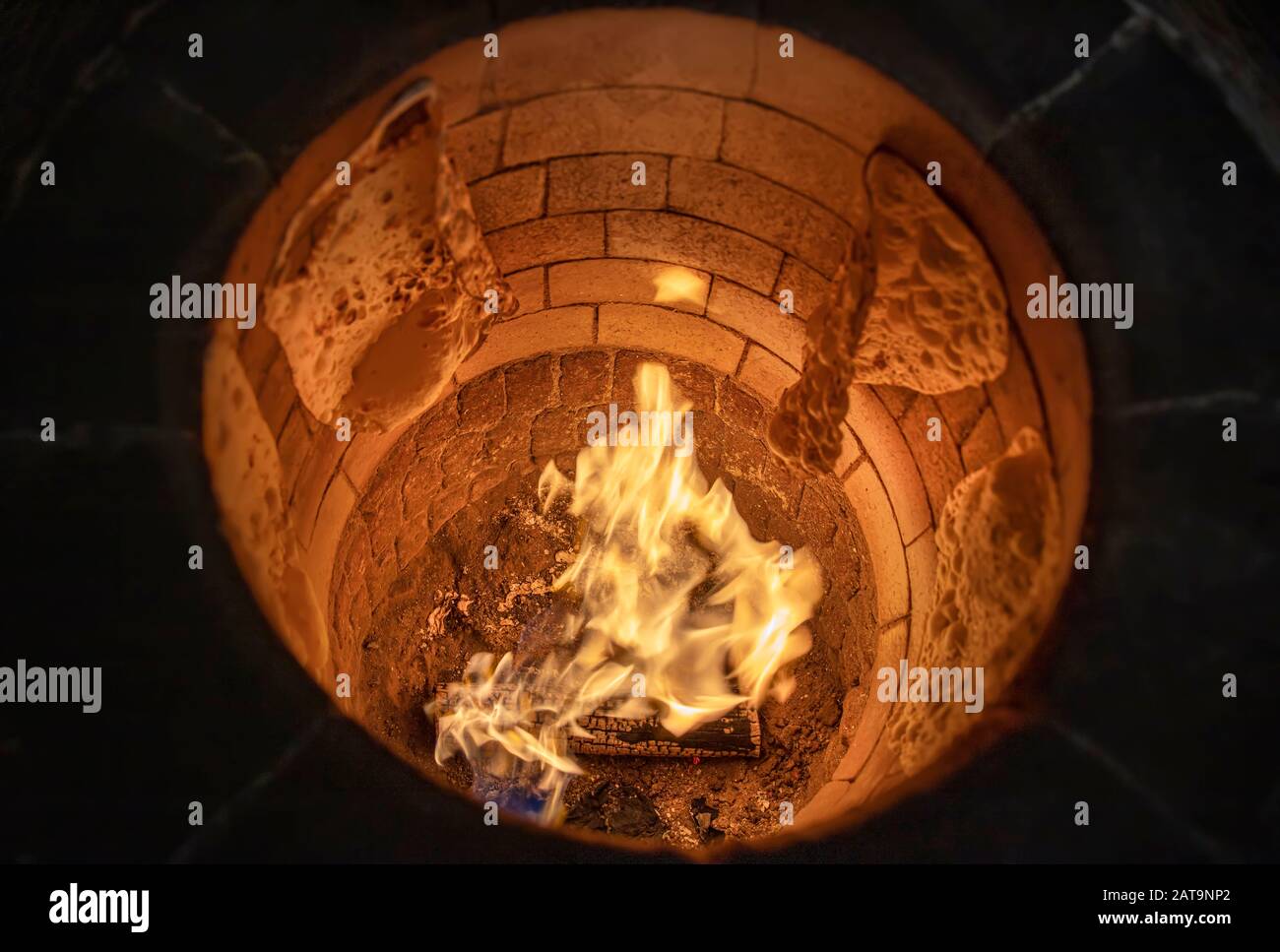 Traditional turkish wood fired stone brick oven. This stone oven for ...