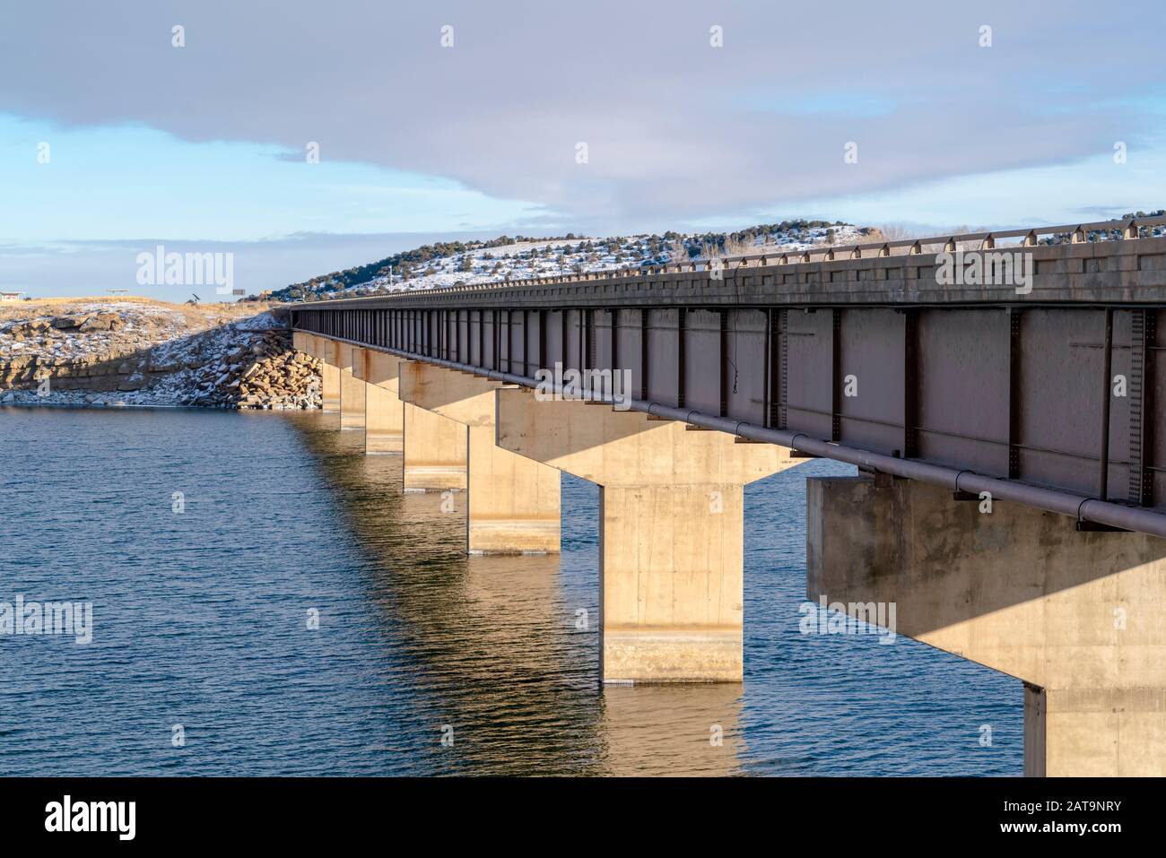 Stringer beam bridge hi-res stock photography and images - Alamy