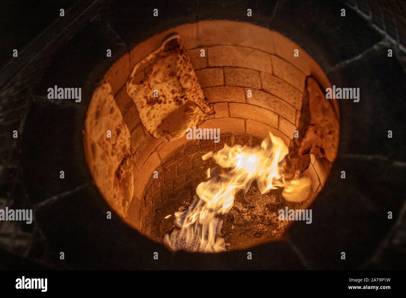 Traditional turkish wood fired stone brick oven. This stone oven for ...