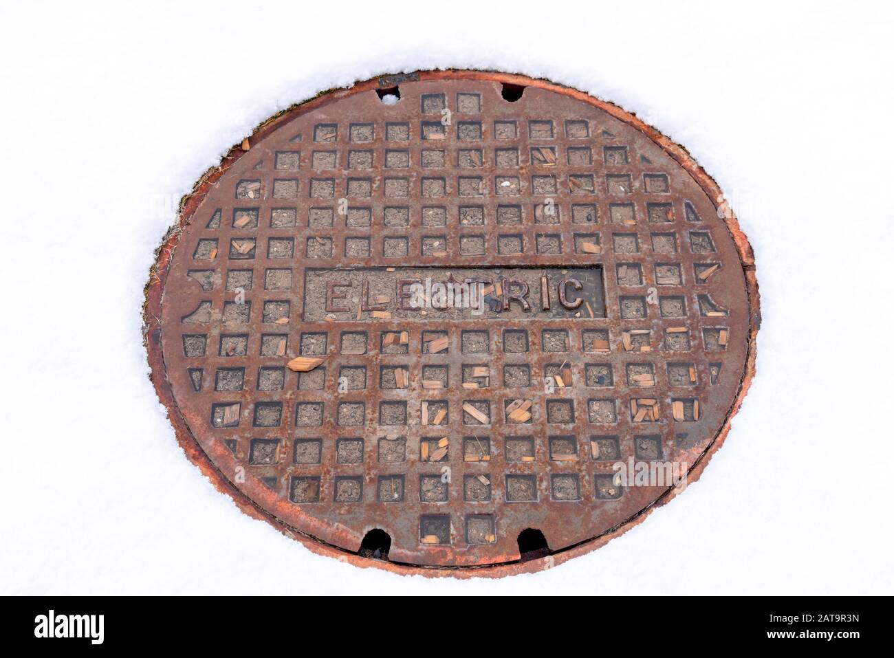 Electrical manhole Cut Out Stock Images & Pictures - Alamy