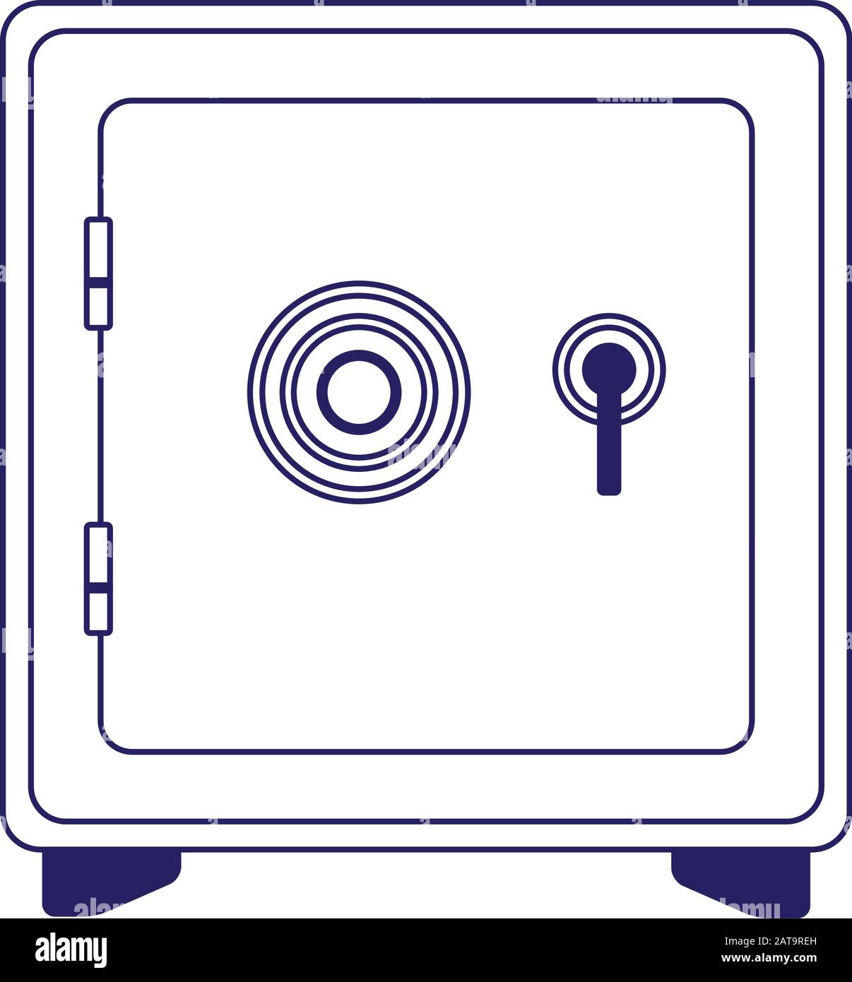 Strong box Stock Vector Images - Alamy