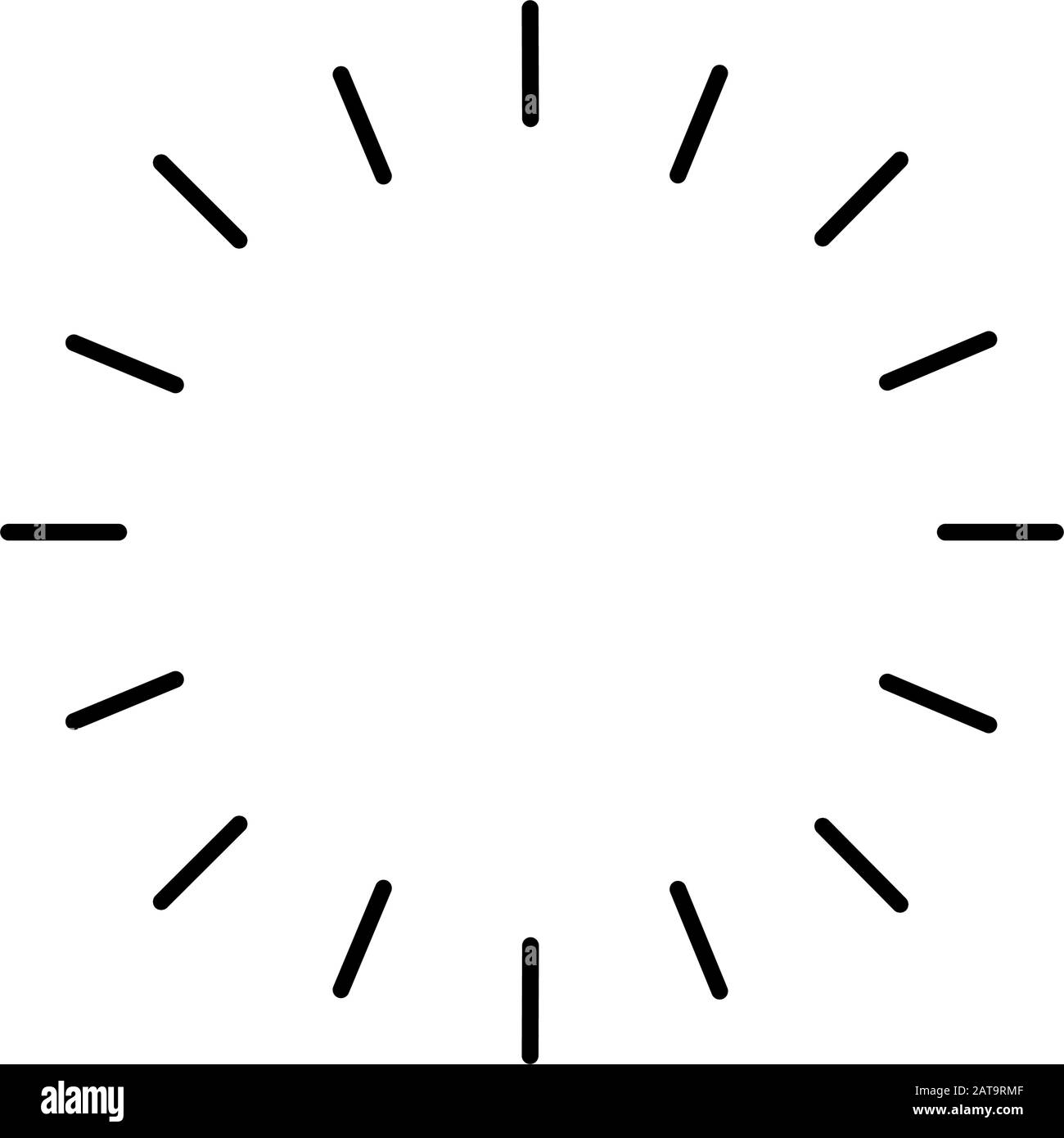 Vector Light Rays Vintage